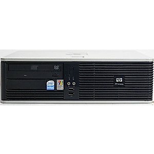 HP Computer Desktop Core 2 Duo 1.8GHz, Windows 7 Professional, DVD Drive, New 1GB RAM, 80GB Hard Drive, New Keyboard Mouse-(Certified Reconditioned)