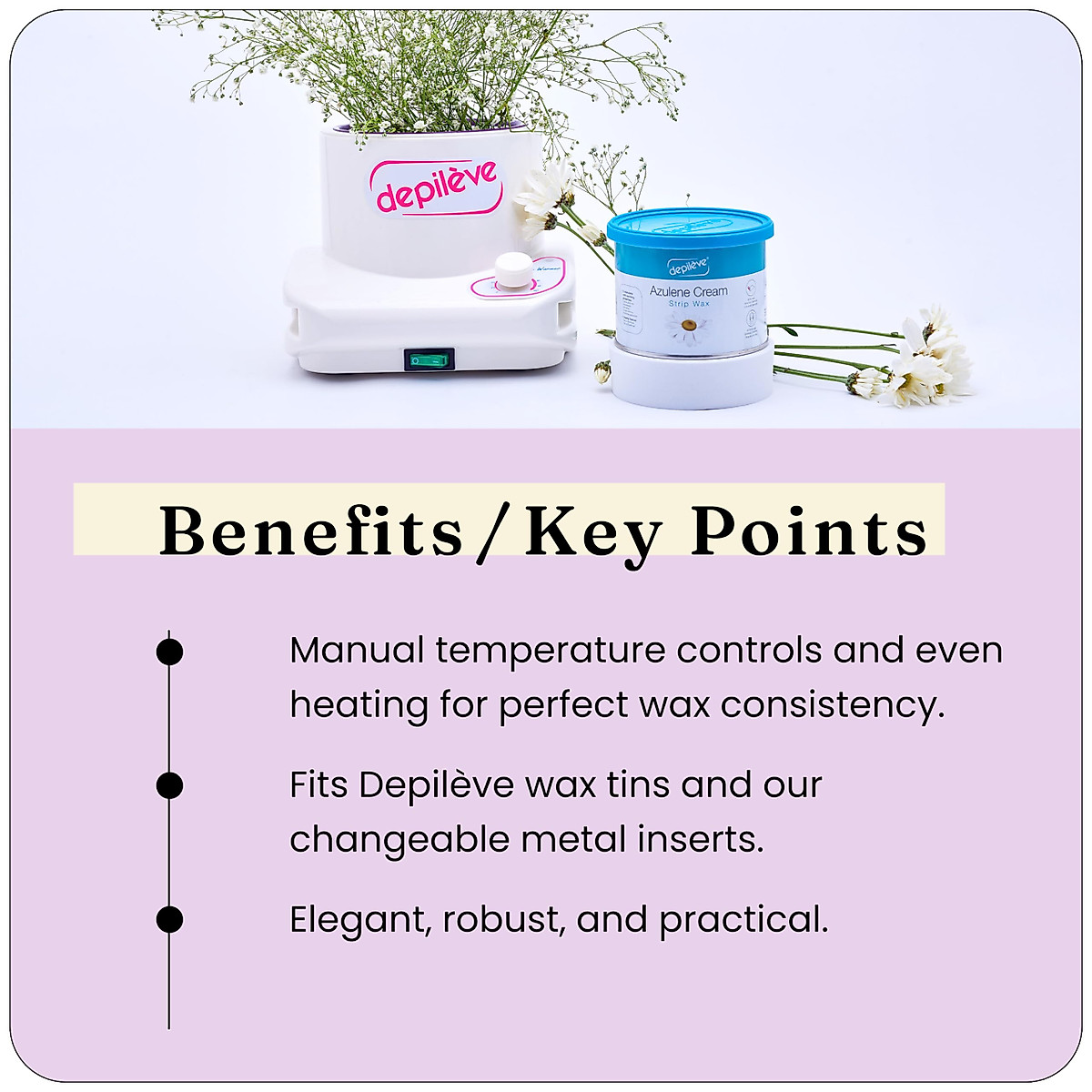 Depileve 340d deluxe Warmer