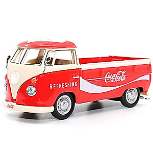 1:43 Scale 1962 Volkswagen T1 Pickup Red/White