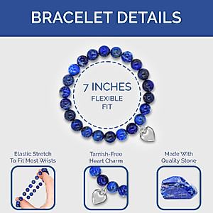 OLGAS GEMS 90th Birthday Milestone Bracelet & Meaningful Message Card for Women - Beautiful and Sentimental 90th birthday gifts for women