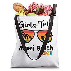 Miami Beach Girl's Trip 2023 Weekend Trip Vacation Travel Tote Bag