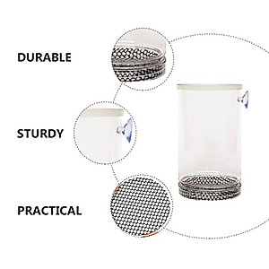 balacoo Net Breeding Box Aquarium Fish Hatchery Isolation Net Aquarium Fish Breeder Tank Isolation Hatching Net Fish Hatchery Breeder Box Aquarium Separation Net