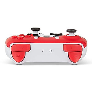 PowerA Enhanced Wireless Controller for Nintendo Switch: Pokemon Poke Ball Red - Nintendo Switch, Nintendo Switch Lite, Gamepad, game controller, Bluetooth controller, AA Battery