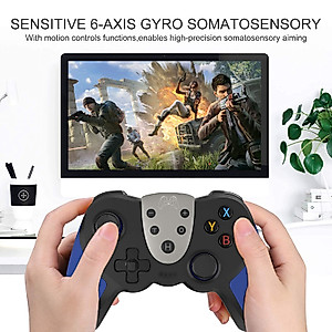 KINGEAR Nintendo Switch Wireless Controller with NFC for Animal Crossing, PC, Windows