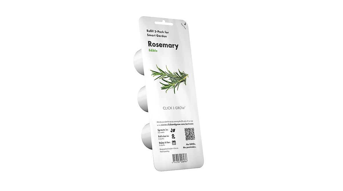 Grow Rosemary Effortlessly with Click and Grow Pods - 3-Pack