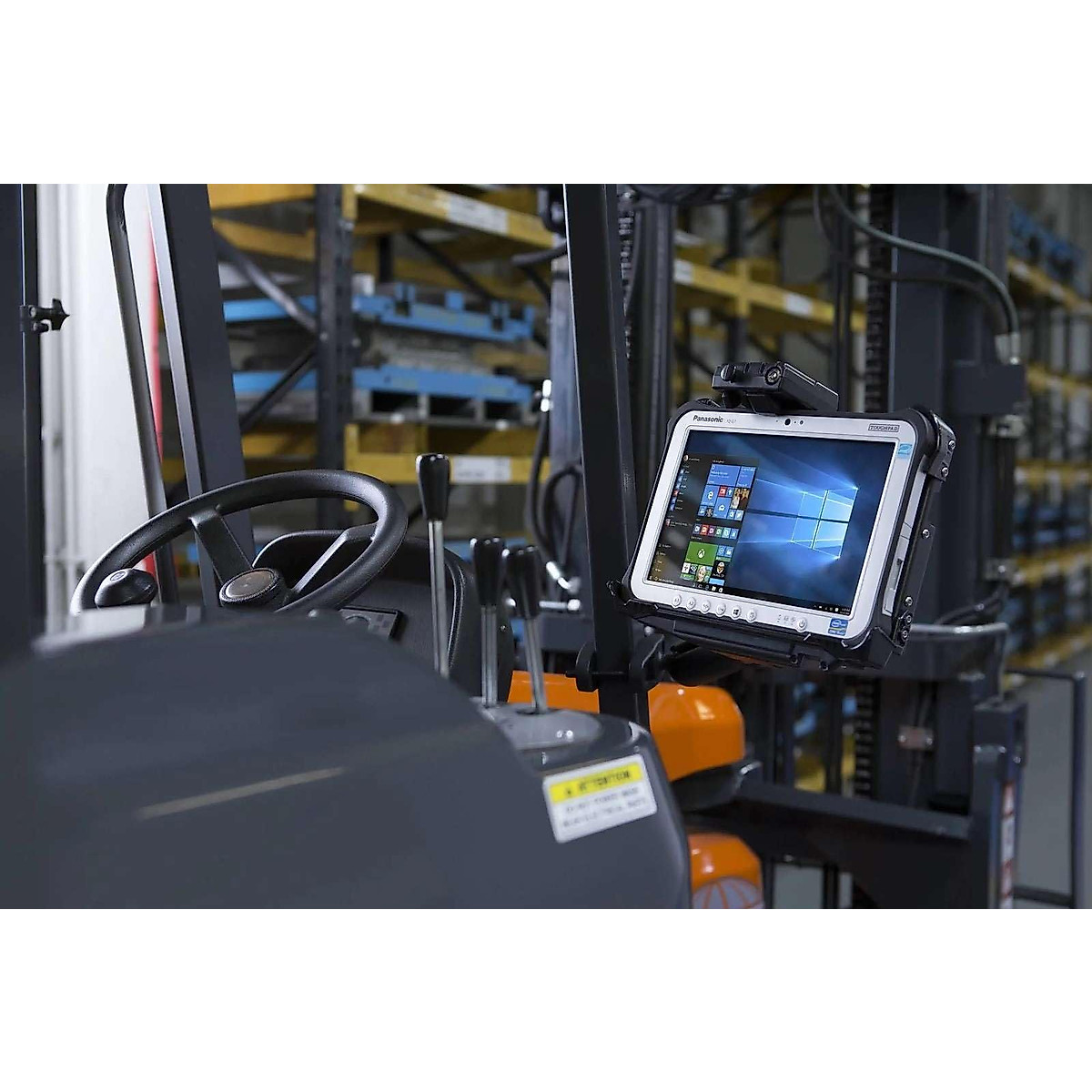 Panasonic Toughpad G1, FZ-G1 MK4, Intel Core i5-6300U @2.40GHz, 10.1" Multi Touch + Digitizer, 256GB SSD, 8GB, Bar code Reader, Webcam, Rear Cam, Win10 Pro (Renewed)