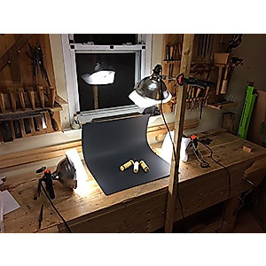 Simple Deluxe HIWKLTCLAMPLIGHTM Clamp Lamp Light with 8.5 Inch Aluminum Reflector Up to 150 Watt E26 Socket (No Bulb Included) 6 Feet 18/2 SPT-2 Cord, 1-Pack , Silver