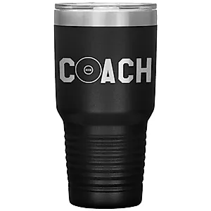 JFWcreations Wrestling Coach Tumbler - Wrestling Coach Gift 30oz Insulated Engraved Stainless Steel Wrestling Coach Cup Black