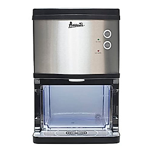 Avanti Elite Series Countertop Nugget Ice Maker and Dispenser, 33 lbs, in Stainless Steel (NIMD3313S-IS)