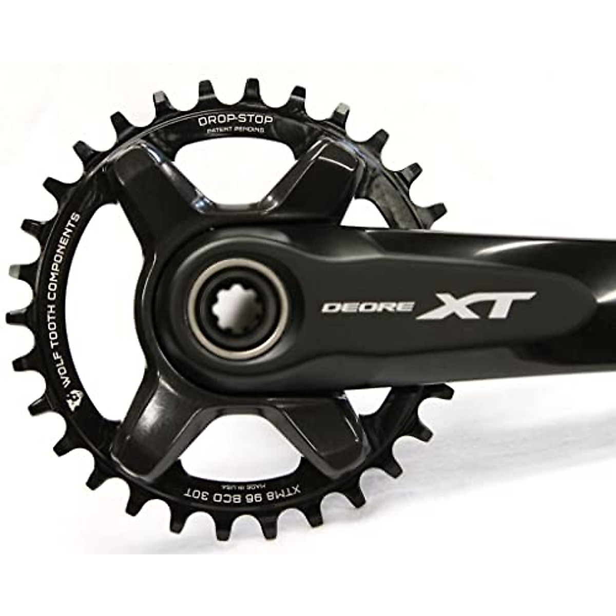 Wolf Tooth 64 mm BCD Round Mountain Bike Chainrings (26 Tooth Universal, Drop-Stop A, MTB)