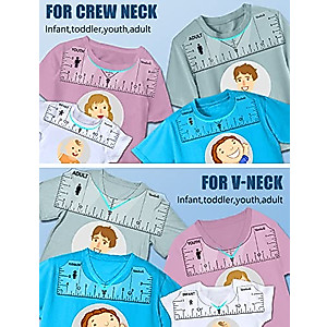 Tshirt Ruler Guide for Vinyl Alignment, T Shirt Rulers to Center Designs, Alignment Tool with Soft Tape Measure, Craft Sewing Supplies Accessories Tools for Heat Press HTV Heat Transfer Vinyl