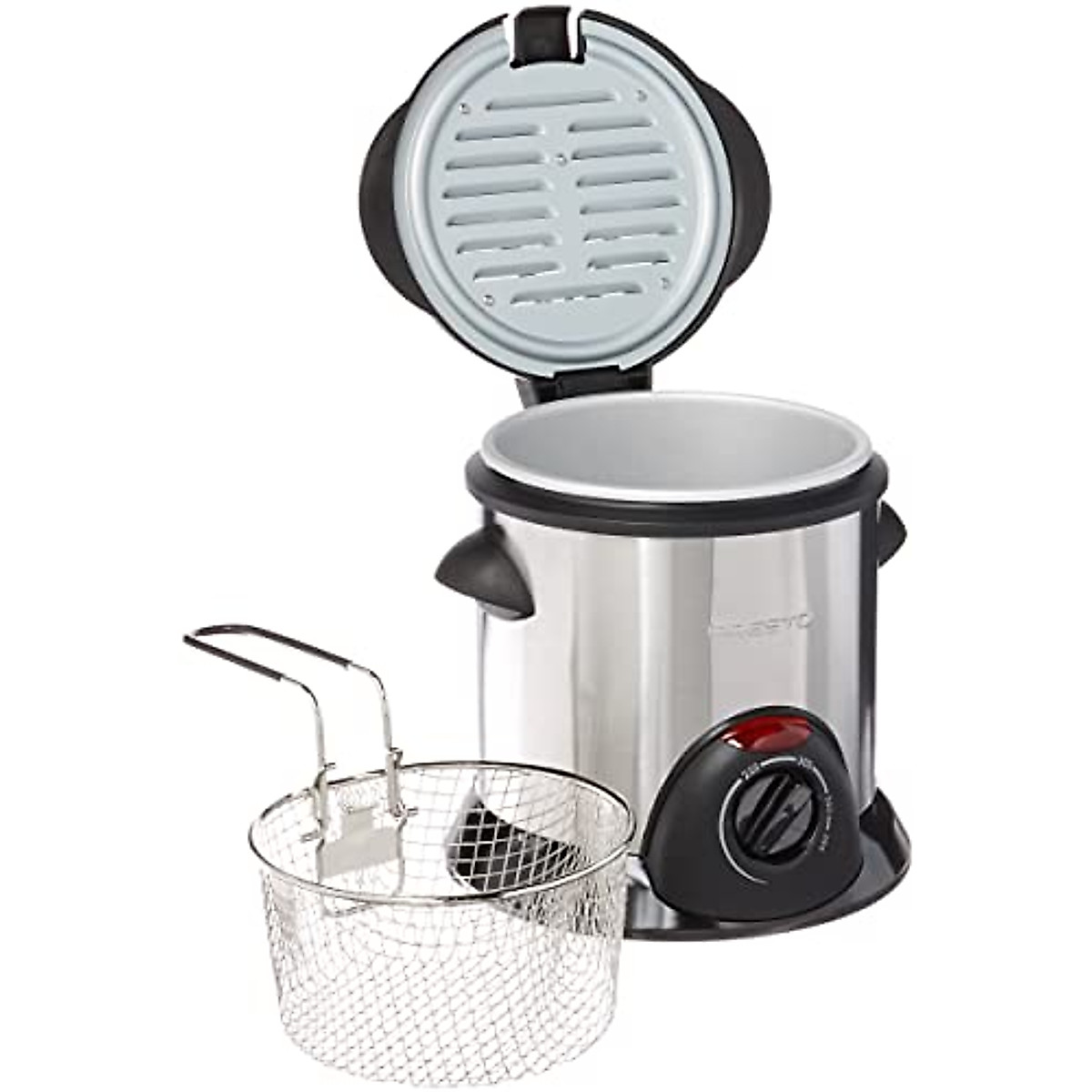 Presto 05470 Stainless Steel Electric Deep Fryer, Silver