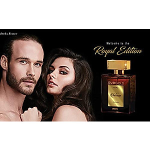 Liberty Luxury OudGold Silk Intense Limited Edition Oud Parfum for Men and Women (100ml/3.4Oz), Perfume, Crafted in France, Woody Notes, Long Lasting - upto 3 days