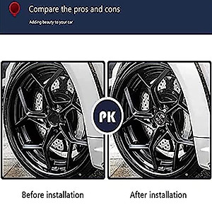 Sudemota 4pcs Car Tyre Hubcap for Volvo V40 V60 V90 S60 S40 V70 XC70 XC60 XC90 Truck Rim Caps 64mm Wheel Tyre Center Anti Rust Wear Resistant Center Hub Cap ​Set Car Wheel Trims,A