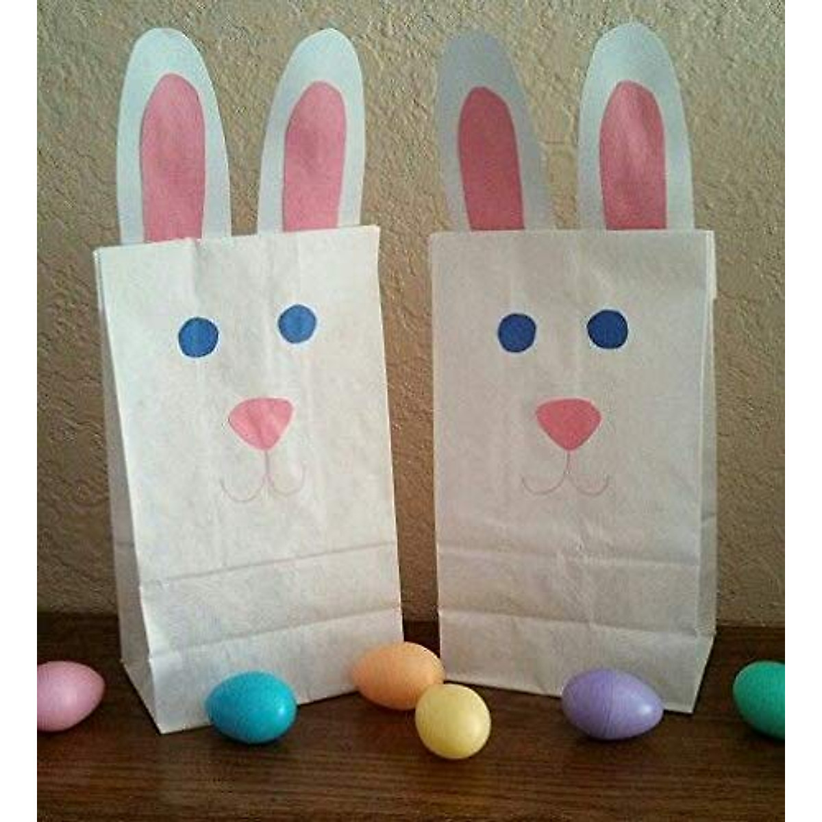 Royal7 100 Bags Rainbow Kraft Bags 6" x 3-5/8" x 11",