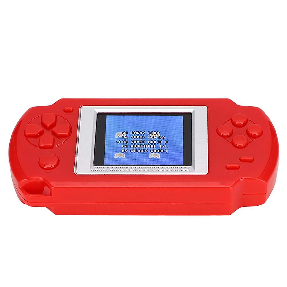 Handheld Game for Kids, Children Game Console,2.0-inch Handheld Game Console Color Screen Ideal Children 268 in 1(red)