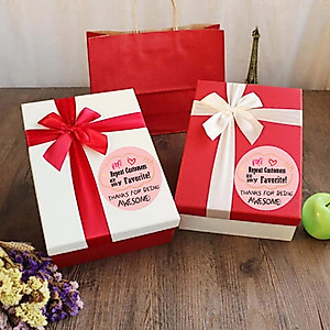 YOUOK Repeat Customers are My Favorite Stickers Labels, 1.5'' Thank You Being Awesome Stickers for Small Business,Handmade Goods,Online Retailers,Envelopes Sealing.(500Pcs Per Roll), YOUOK220317002