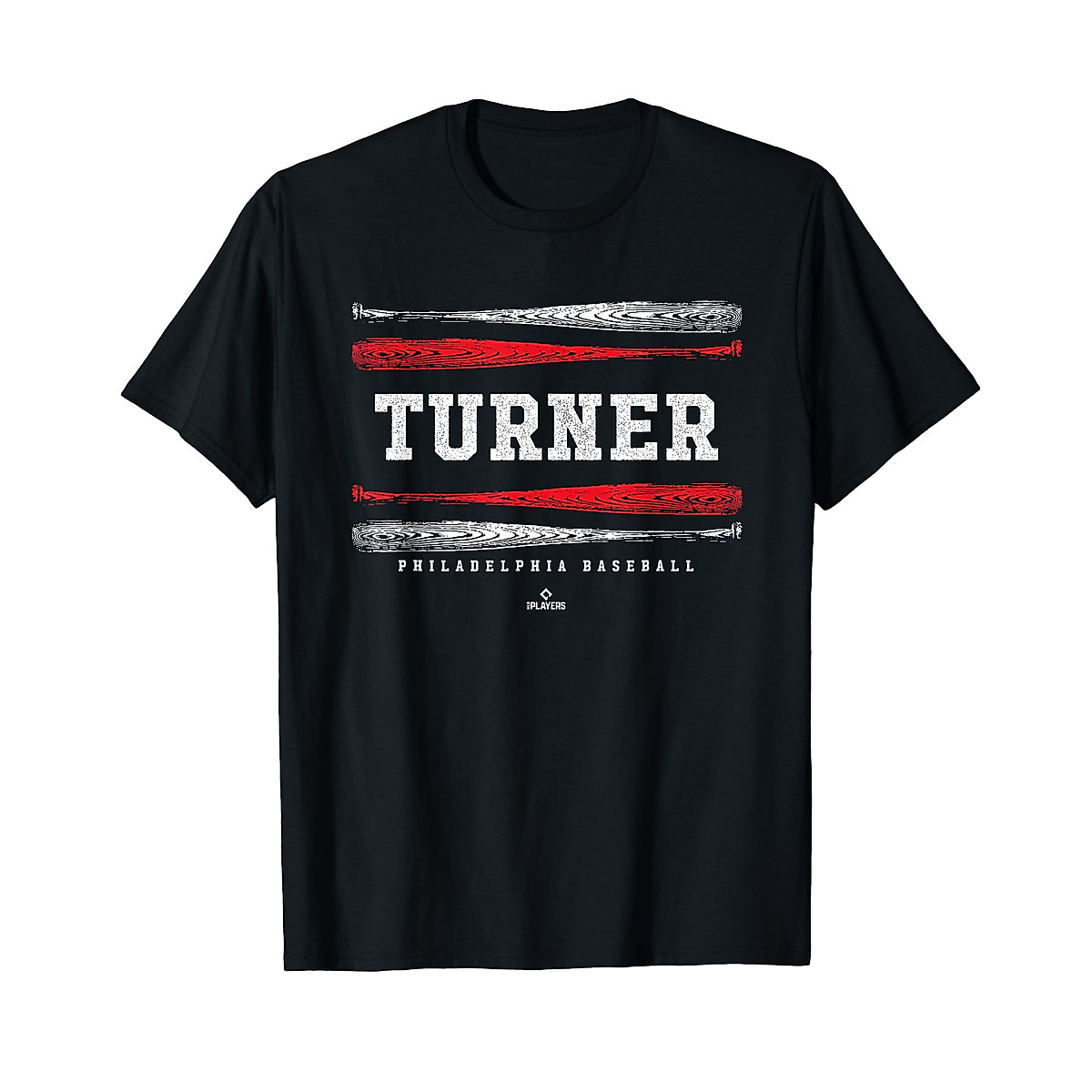 Vintage Baseball Bat Gameday Trea Turner Philadelphia MLBPA T-Shirt