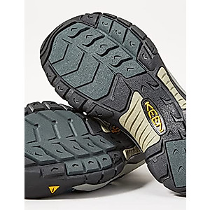 KEEN Men's Newport H2 Closed Toe Water Sandals, Navy/Medium Grey, 10 US