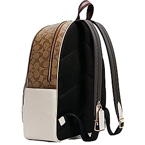 Coach 6495 Large Court Backpack In Signature Canvas
