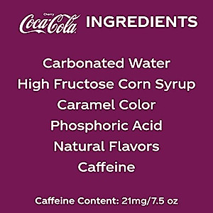 Coca-Cola Cherry, 7.5 Fl oz (Pack Of 10)