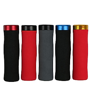 1 Pc Mountain Bike Grips Bike Handlebar Grips Non Slip MTB Lock Grips Kids Handlebar Grips Road Bike Accessories Red