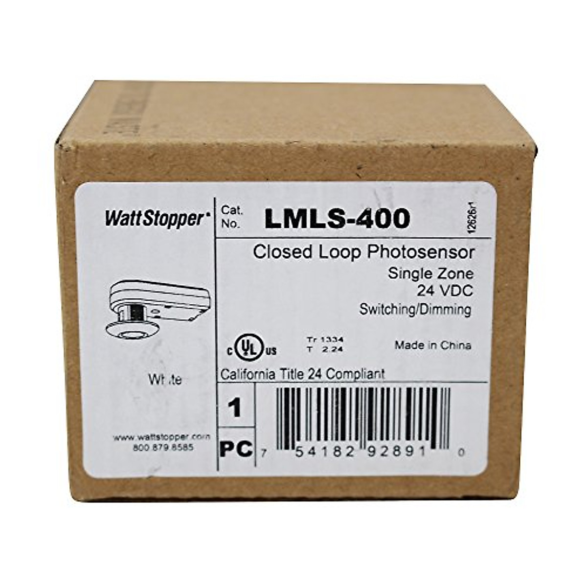 Watt Stopper LMLS-400 Single Zone Switching and Dimming Closed Loop Digital Photosensor
