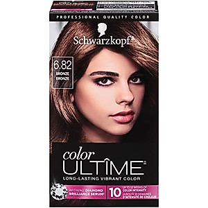 Schwarzkopf Color Ultime Permanent Hair Color Cream, 6.82 Bronze
