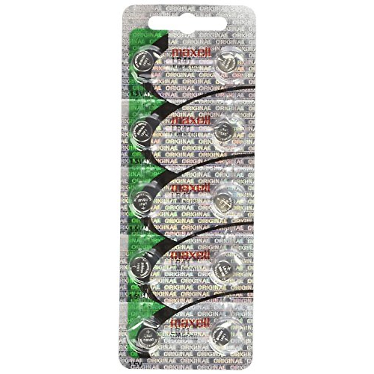 50 Pack Maxell LR41 AG3 192 button cell battery "NEW HOLOGRAM PACKAGE 0%Hg Mercury Free" "