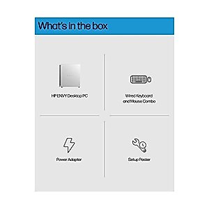 HP Envy Desktop Bundle PC, NVIDIA GeForce RTX 3070,12th Generation Intel Core i9 12900 Processor, Windows 11, Wi-Fi & Bluetooth, Keyboard and Mouse Combo W/HDMI (32GB RAM | 4TB PCIe SSD)
