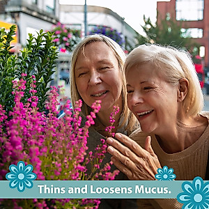 Mucus Relief Tablets by Geri-Care | Expectorant for Chest Congestion Relief | Guaifenesin 400mg | 100 Count Bottle