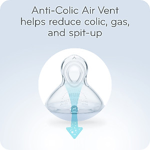 NUK Smooth Flow Anti Colic Baby Bottle Newborn Gift Set