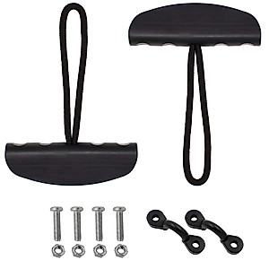 YYST Lot 2 Kayak Carry Handle Pull Handle T-handle with Cord and Pad Eyes