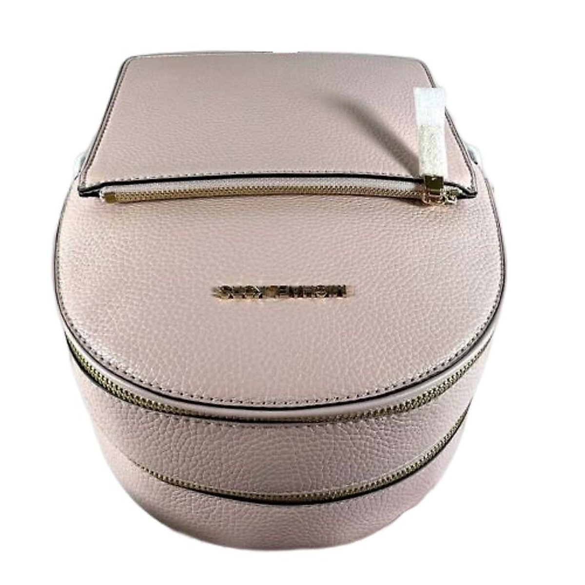 Michael Kors Adina Kenly Backpack Powder Blush Pink Pebbled Leather