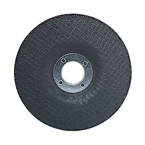 BHA Depressed Center Metal Grinding Wheels for Angle Grinders, 4.5” x 1/4” x 7/8” - 5 Pack