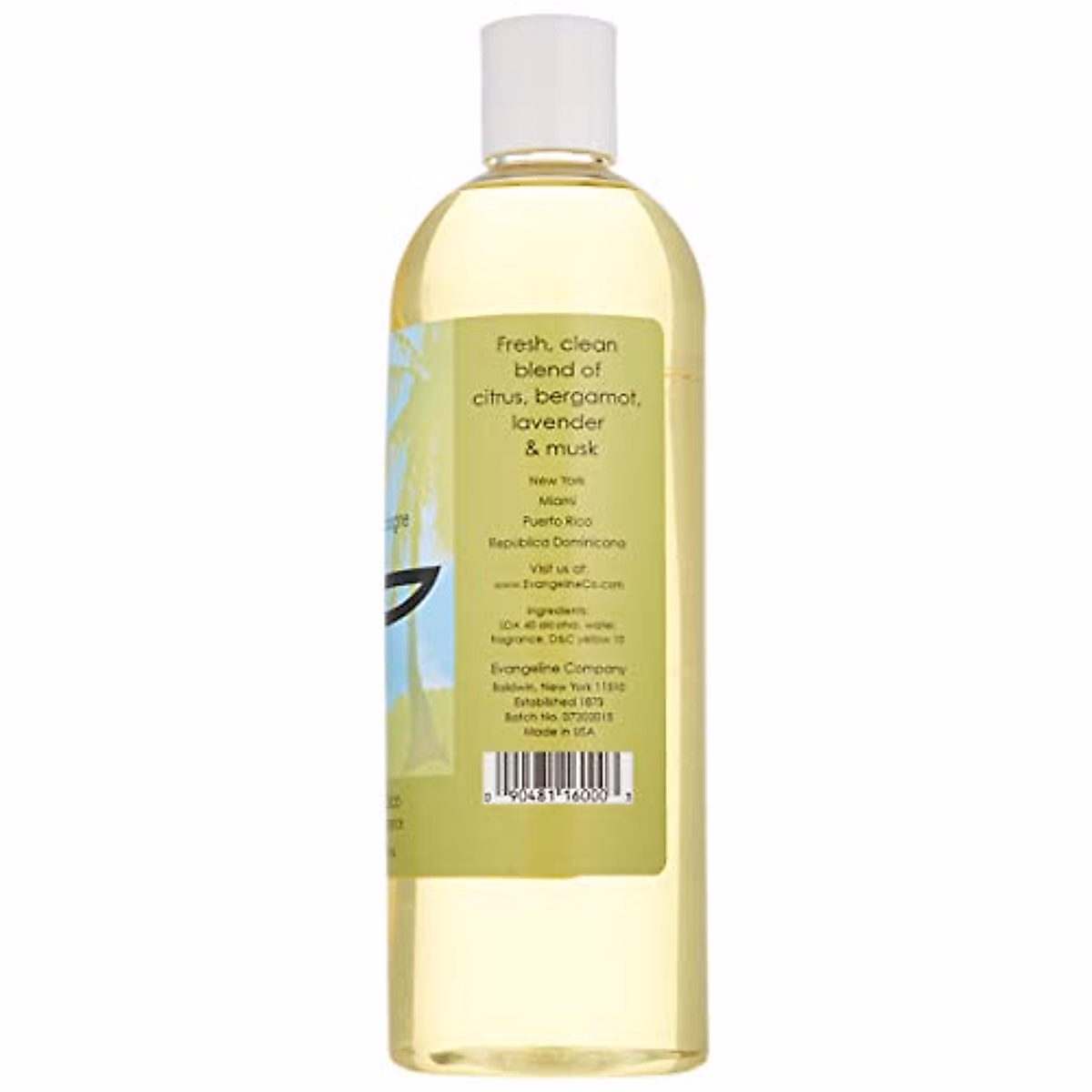 Evangeline Eau de Cologne, 16 Ounce