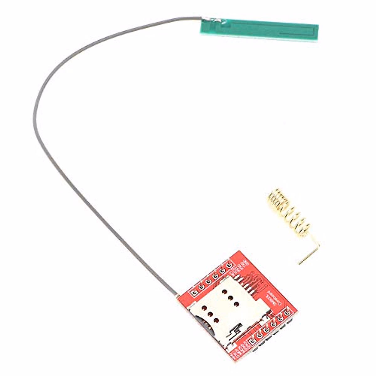 GSM Module Kit Mini GPRS Board MicroSIM Card TTL Serial Port for Micro Controller(with Antenna)