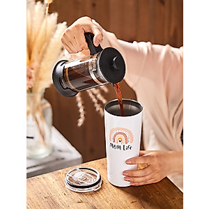 Mom Life Tumbler - 22oz - Mom Tumbler - Mom Cup - Mama Gifts - Best Mom Gifts for Christmas - Mama Tumbler - New Mom Essentials - Boy Mom Gifts - Girl Mom Gifts