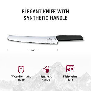 Victorinox Swiss Modern Serrated Bread & Pastry Knife 10.2 in