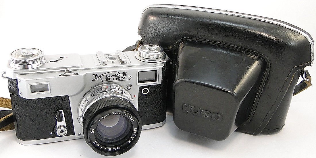 KIEV-4M 4 Russian Contax RF 35mm Camera Helios-103 53mm f/1.8 Lens