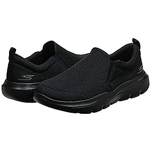 Skechers Men's GO Walk Evolution Ultra-Impeccable Sneaker, Black, 10 X-Wide