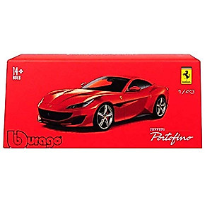 Bburago 15636909 1:43 Ferrari Signature Portofino, Red