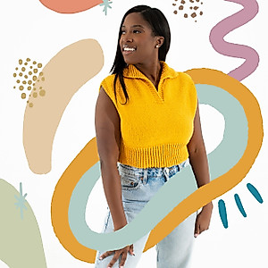 Lion Brand Yarn Feels Like Butta Soft Yarn for Crocheting and Knitting, Velvety, 1-Pack, Charcoal