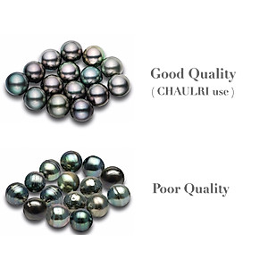 CHAULRI Tahitian Black Pearl Pendant Necklace 18K Gold Over Sterling Silver 19 Inch Adjustible Chain - Real Black Pearls Jewelry Gifts for Women Wife Mom Daughter