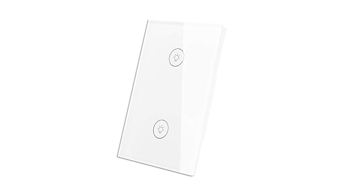 WiFi Smart Wall Switch 2-Gang - App & Voice Control | MOES
