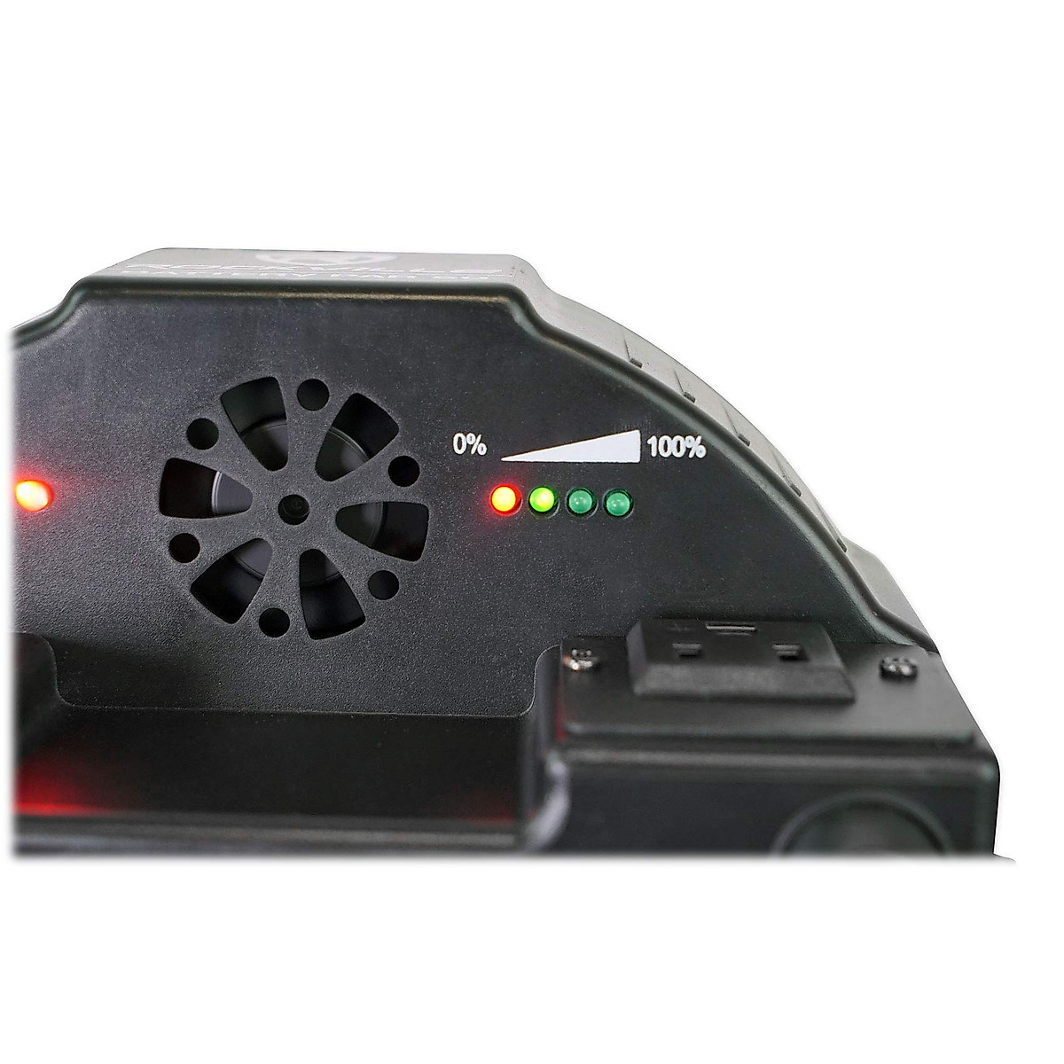 (4) Rockville Battery PAR 50 Rechargeable LED DMX DJ Club Wash Up-Lights+Remote