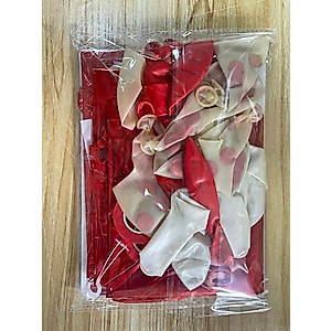 Maigendoo 11 Number Balloon Set Digit Balloons Latex Balloon Confetti Balloon Heart Star Moon Foil Mylar Balloon with Swirl Decorations for 11th Birthday Party Graduation Anniversary Event, Purple