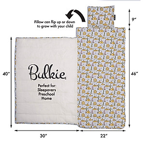 Urban Infant Bulkie Toddler Nap Mat - Sleep Mat for Kids Daycare and Preschool - Folds Up to Carry on Back - Submarines