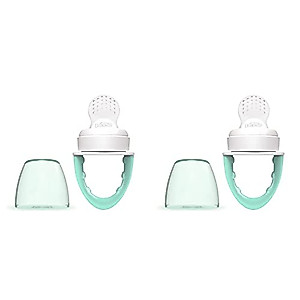 Dr. Brown's Designed to Nourish, Fresh Firsts Silicone Feeder, Mint, One Size (Pack of 2)