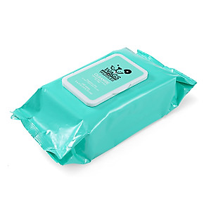 Wags & Wiggles Cleanse Hypoallergenic Wipes 100ct | Hypoallergenic Dog Wips 100 Count Package, Fragrance Free | Waterless Bathing to Keep Pets with Sensitive Skin Clean (FF22031) (Pack of 2)